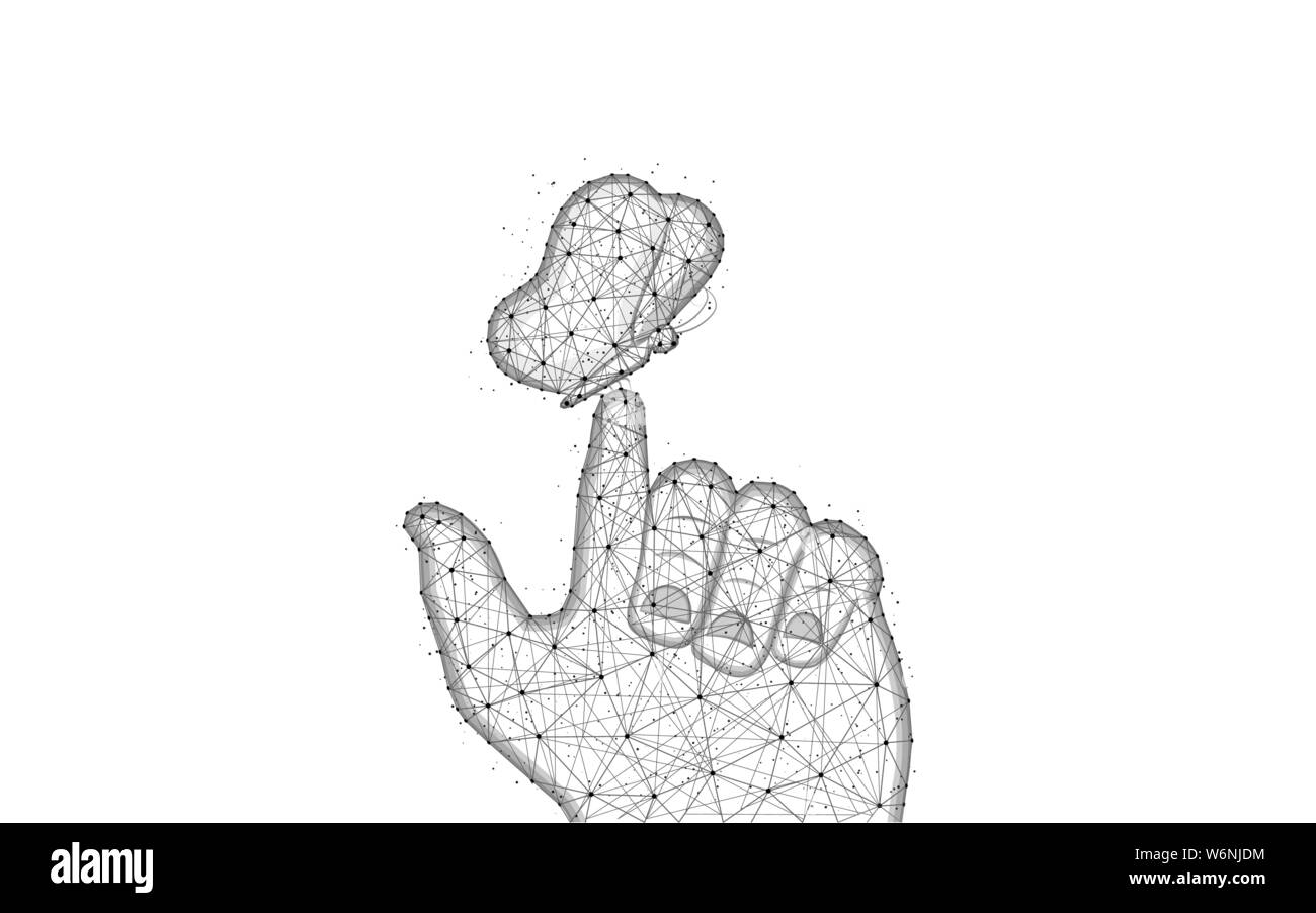 White point moth Stock Vector Images - Alamy