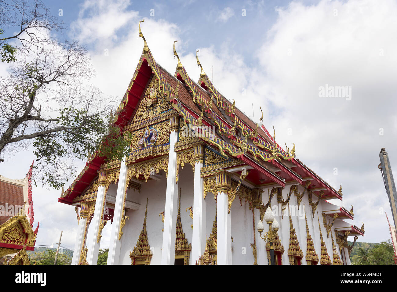Phuket, Thailand - Wat Chalong Temple on sunny summer day at Phuket ...