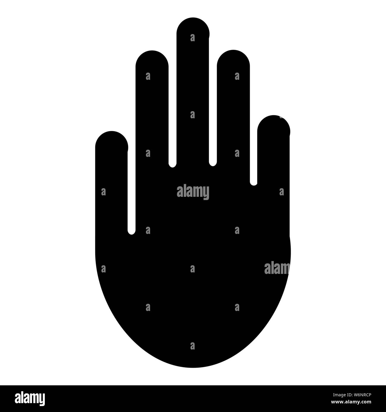 Palm Hand icon vector, logo illustration.Vector illustration EPS10 ...