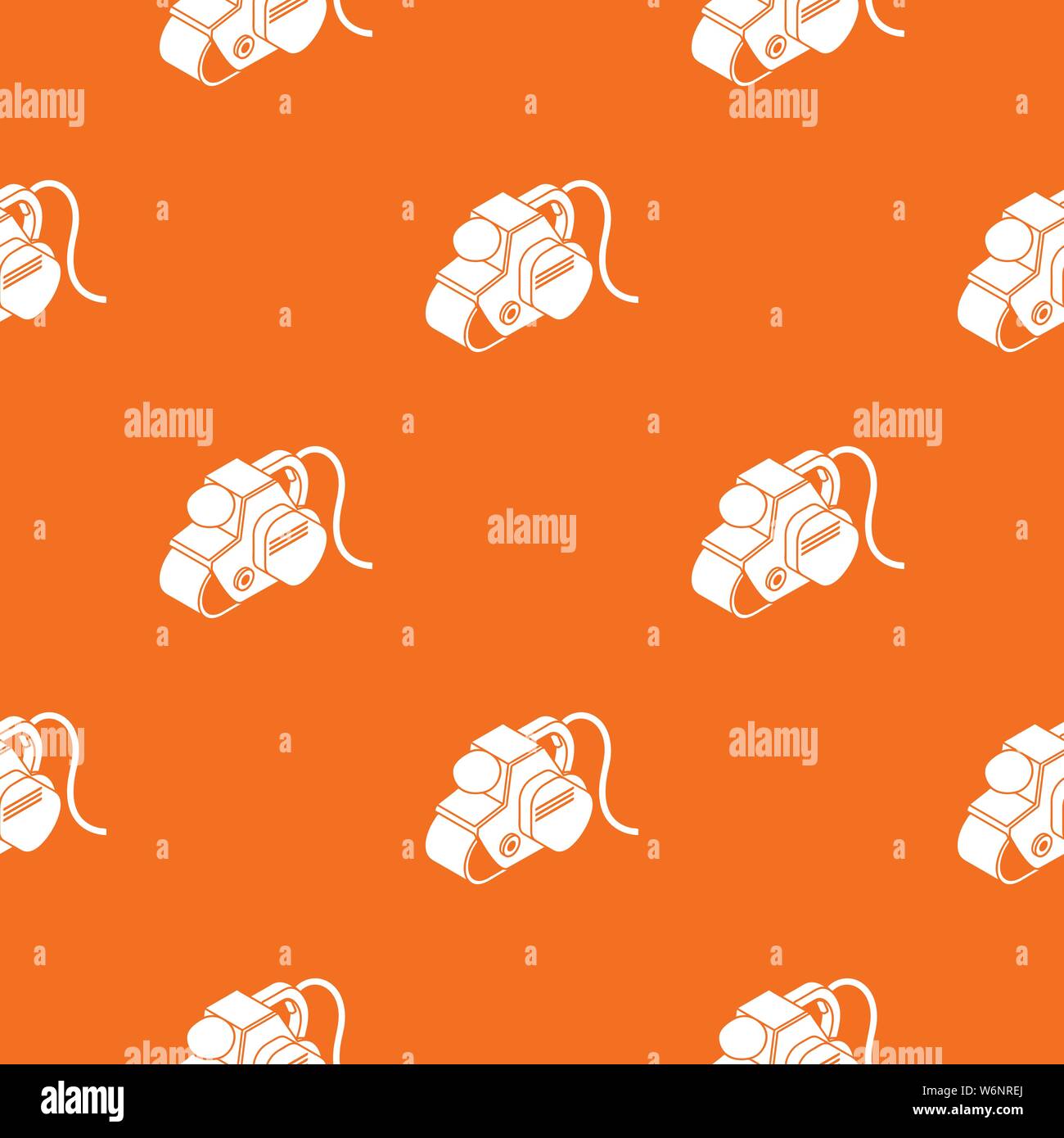 Power tool pattern vector orange Stock Vector Image & Art - Alamy