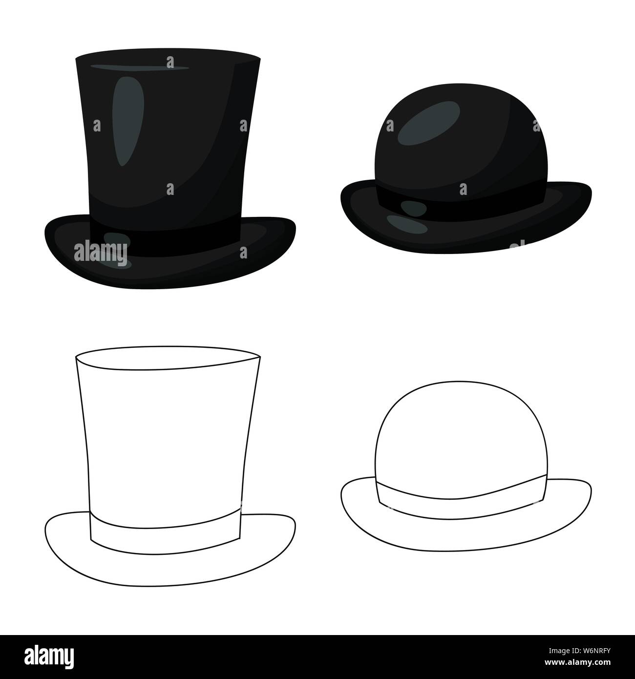 Isolated Object Of Clothing And Cap Symbol Collection Of Clothing And