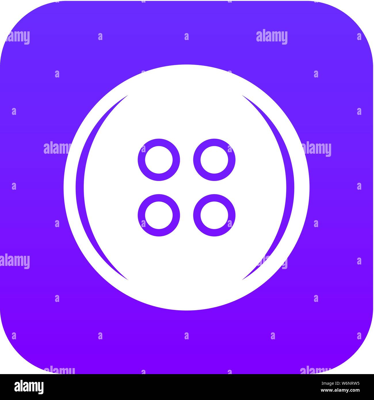 Plastic button icon digital purple Stock Vector Image & Art - Alamy