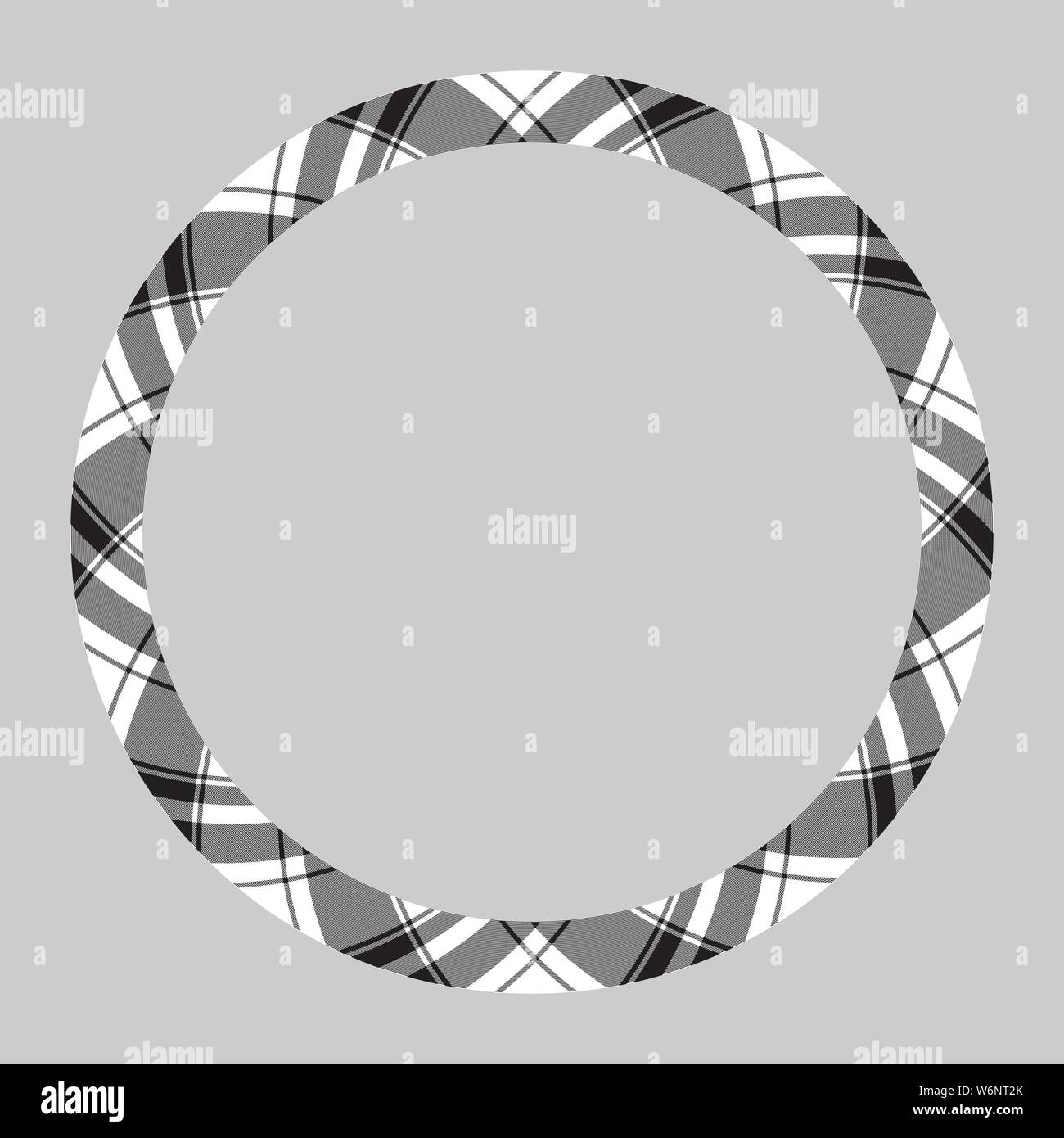 Circle borders and frames vector. Round border pattern geometric ...