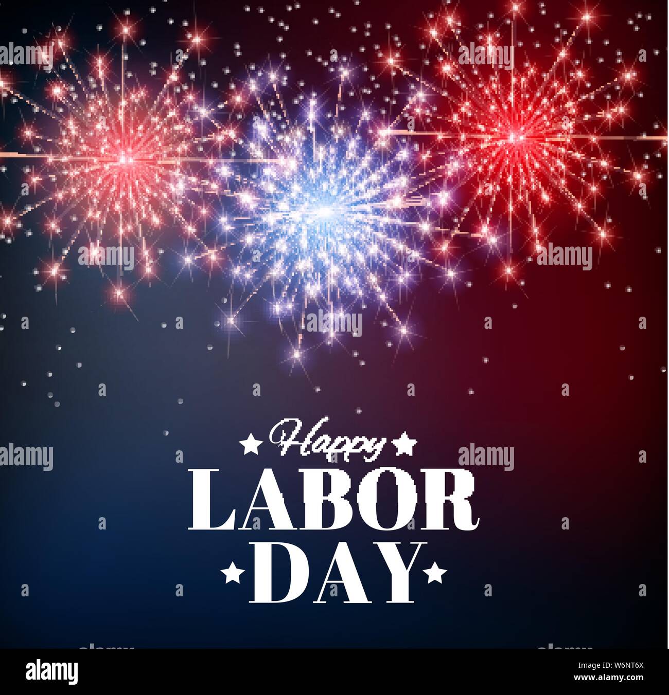 Happy Labor Day Poster Vector Illustration Stock Vector Image & Art - Alamy