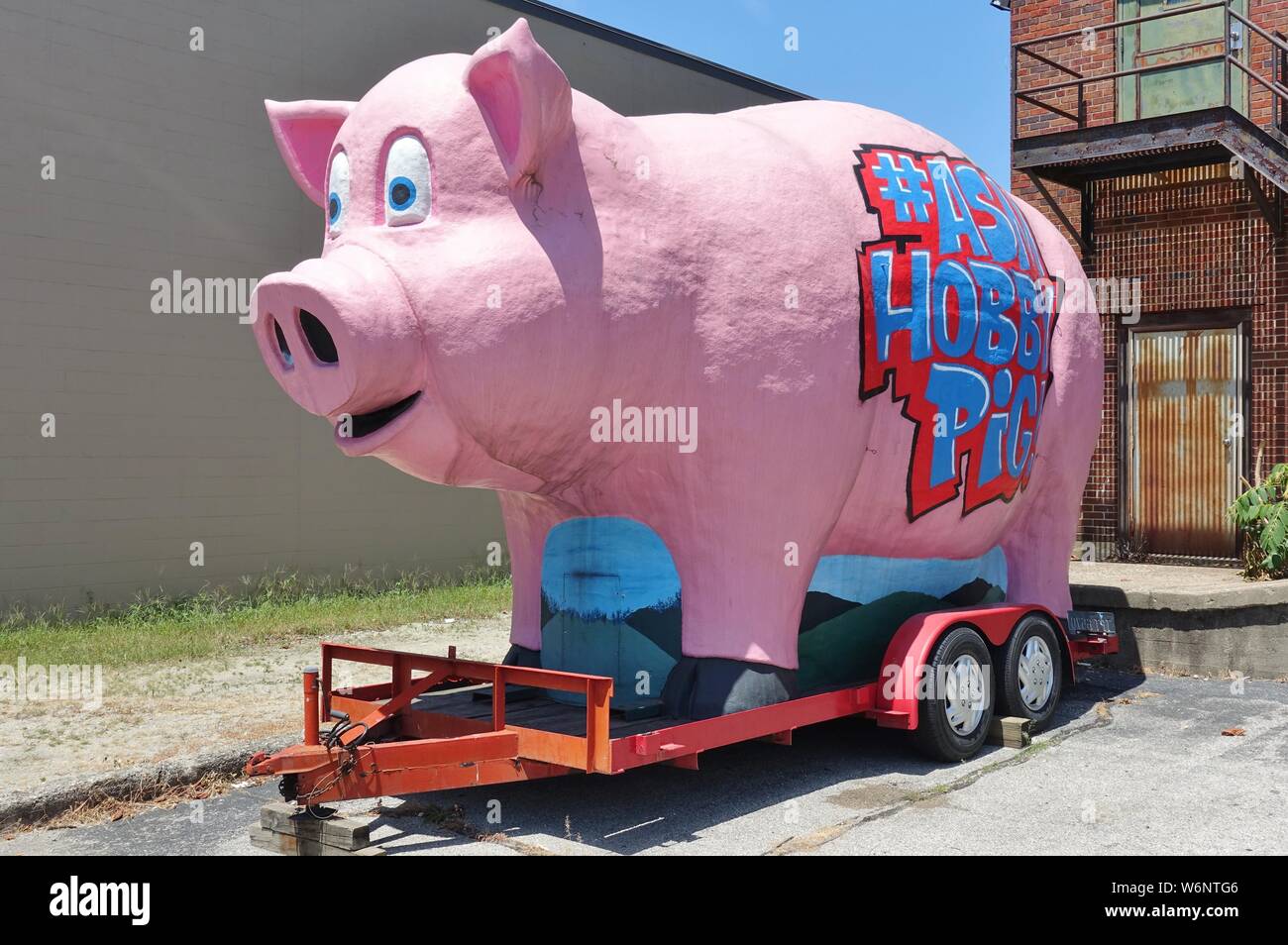 CINCINNATI, OH -13 JUL 2019- View of the American Sign Museum, a ...