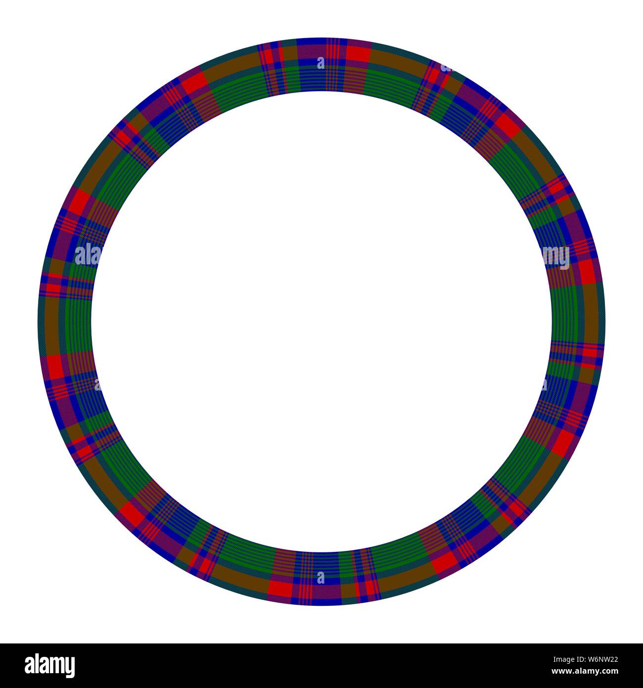 Round frame vector vintage pattern design template. Circle border ...