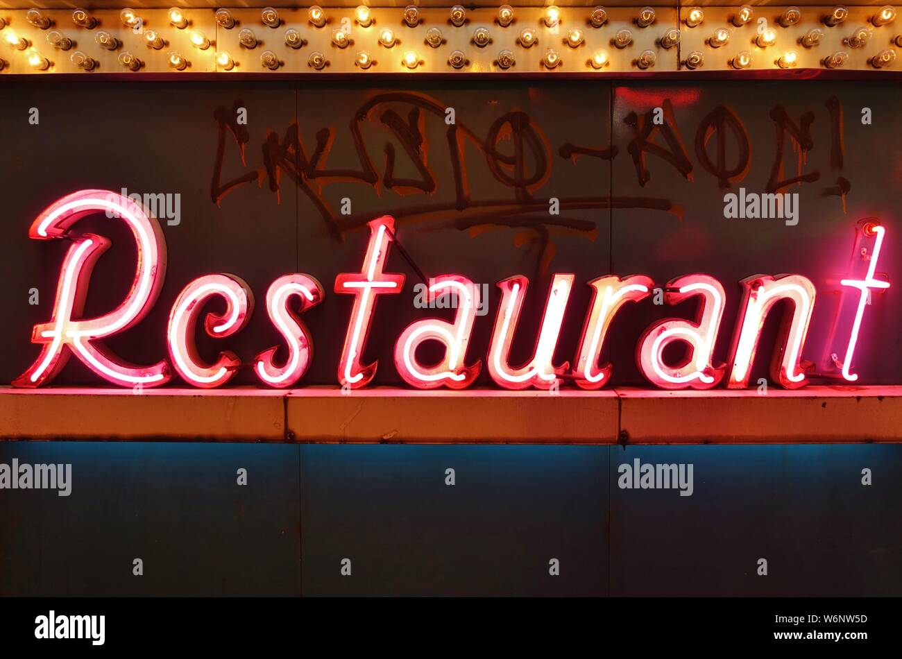 CINCINNATI, OH -13 JUL 2019- View of the American Sign Museum, a ...