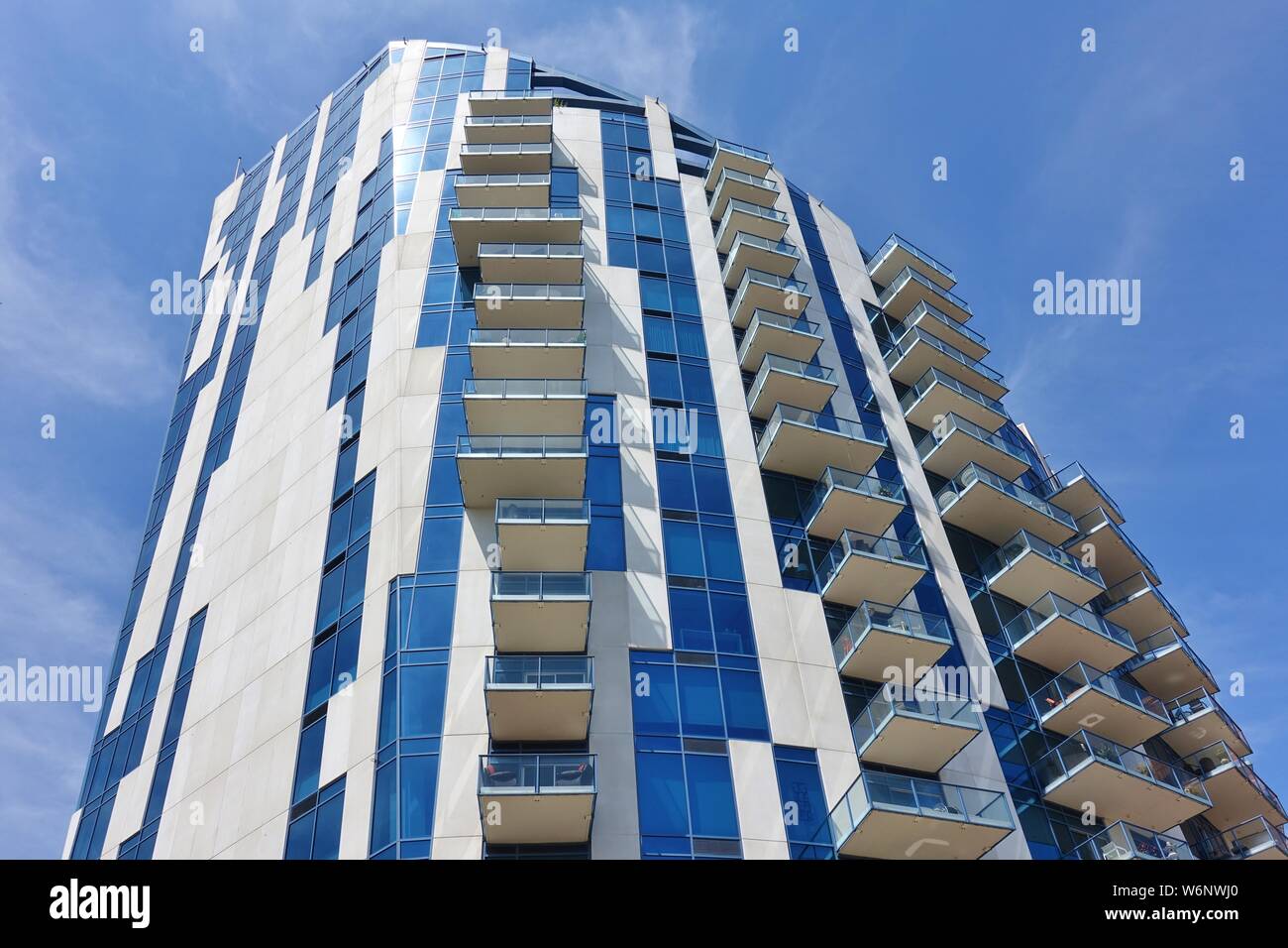 CINCINNATI, OH -13 JUL 2019- View of the Ascent at Roebling’s Bridge, a ...
