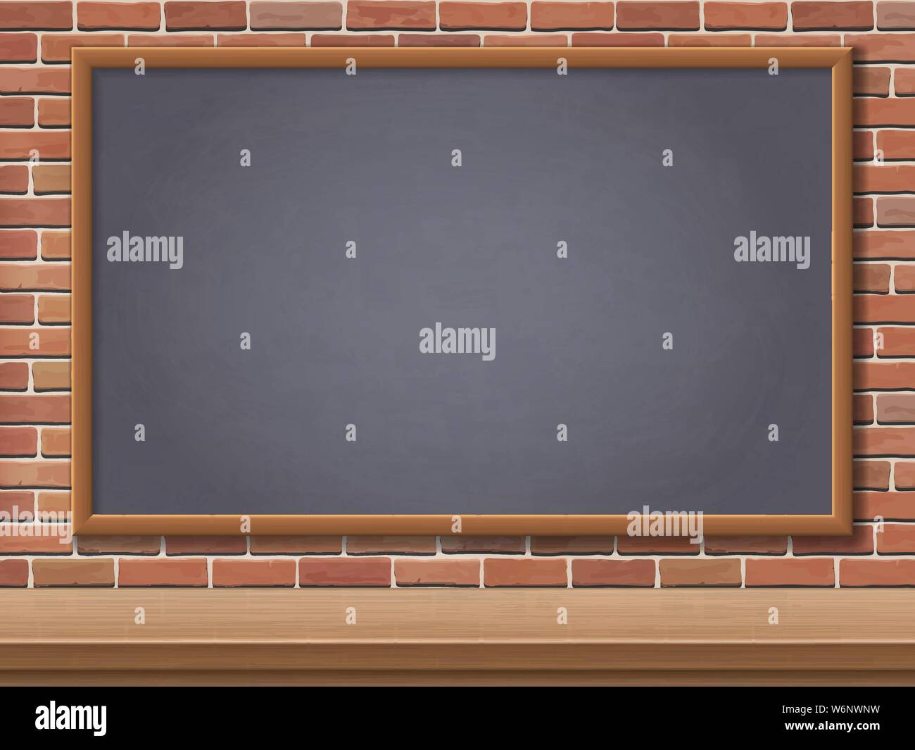 Empty school class Stock Vector Images - Alamy