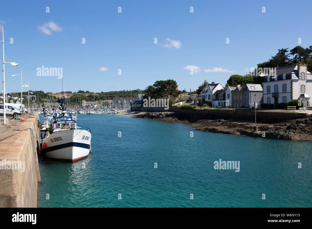 Dahouet harbour hi-res stock photography and images - Alamy