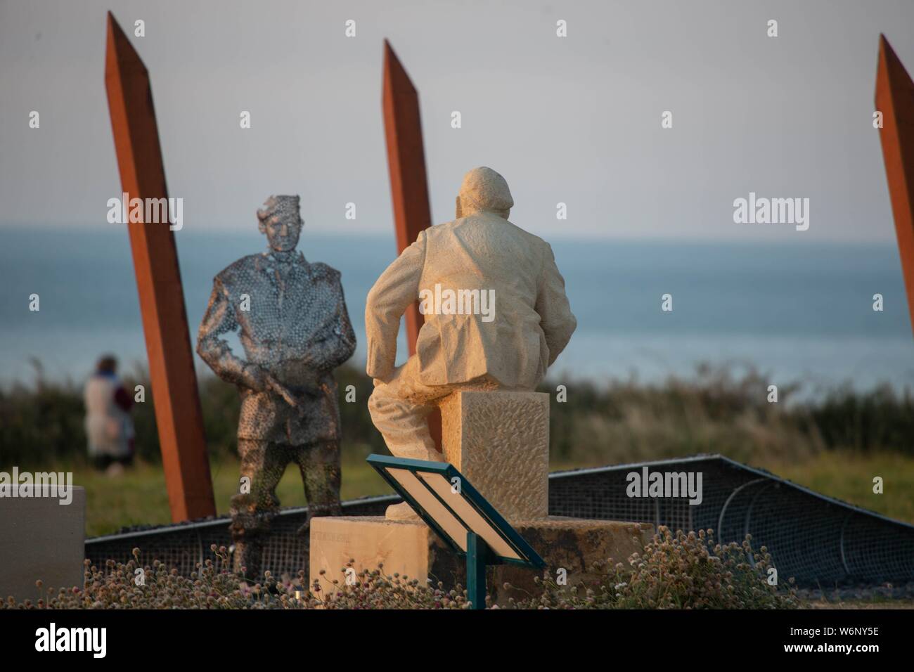 Calvados, Bessin, D-Day Landing Beaches Stock Photo - Alamy
