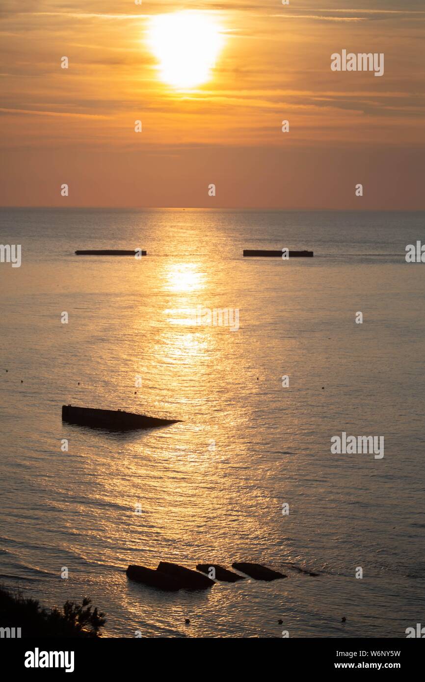 Calvados, Bessin, D-Day Landing Beaches Stock Photo - Alamy