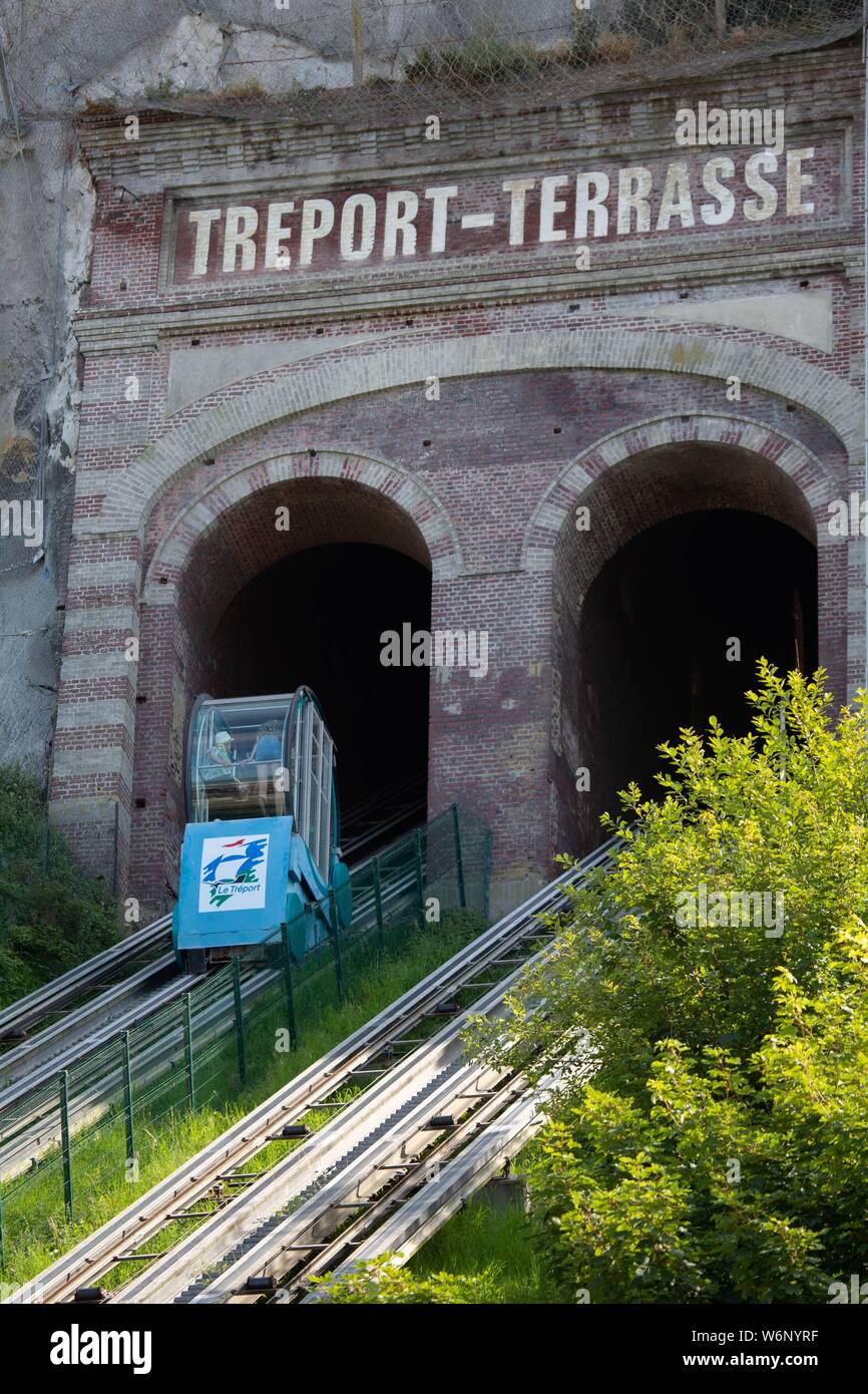 Treport funicular hi-res stock photography and images - Alamy
