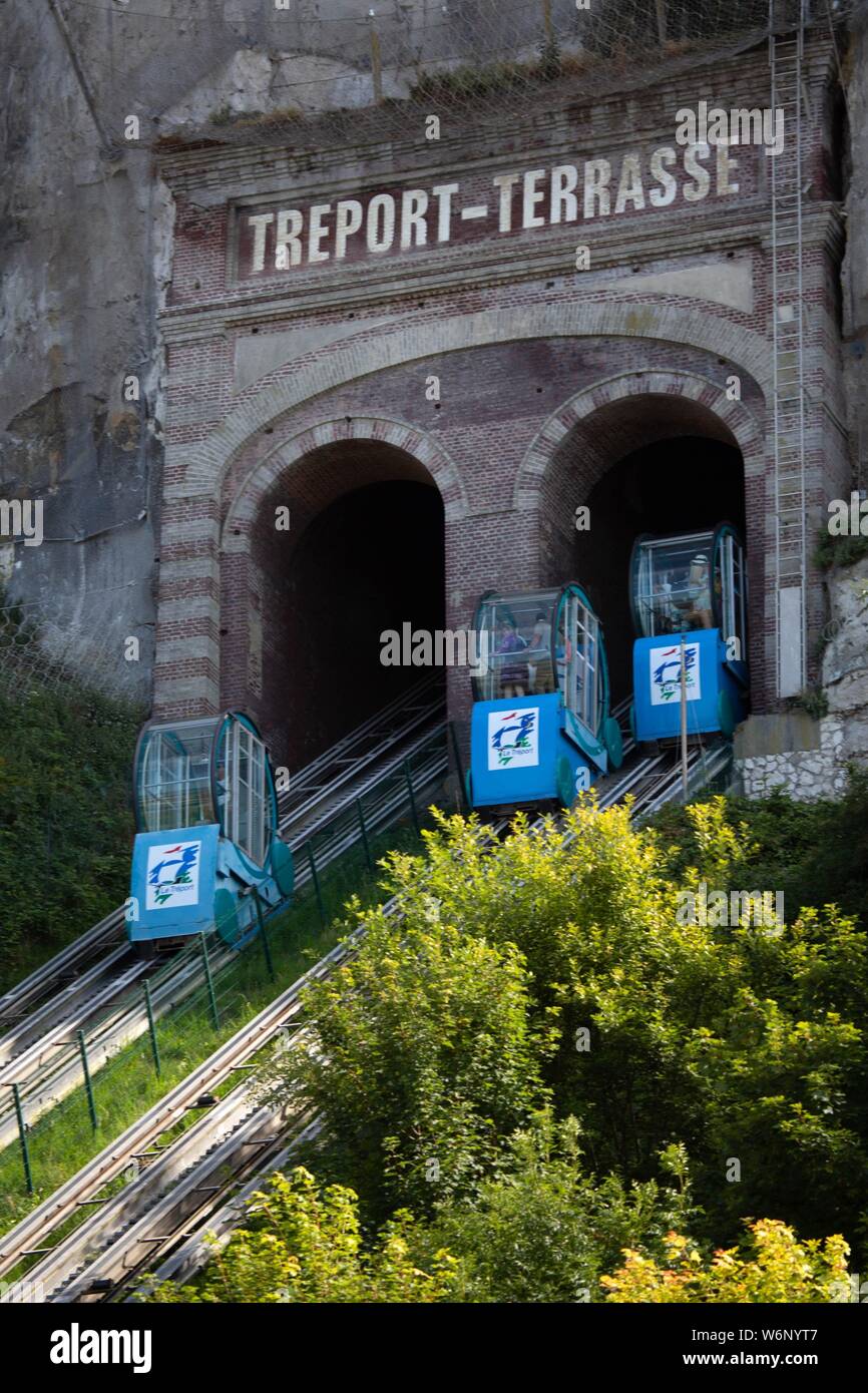 Seine Maritime, land of the Bresle river, treport Stock Photo - Alamy