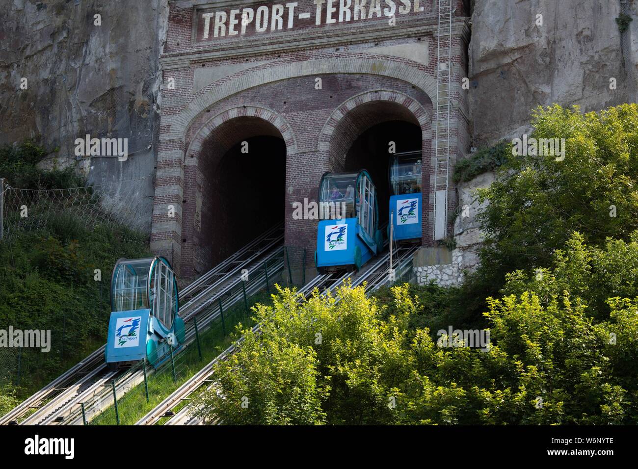 Seine Maritime, land of the Bresle river, treport Stock Photo - Alamy
