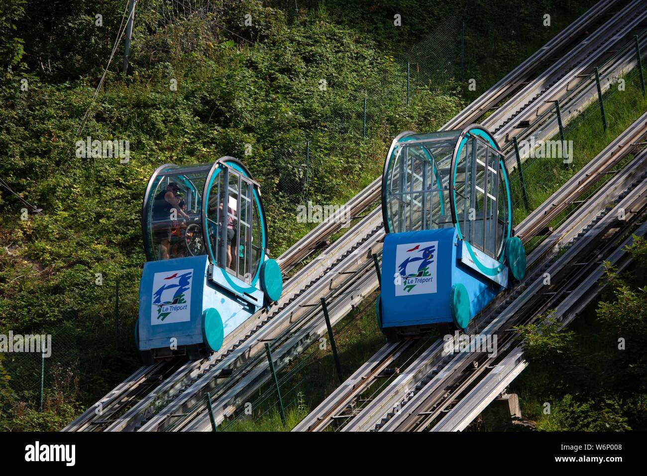 Seine Maritime, land of the Bresle river, treport Stock Photo - Alamy