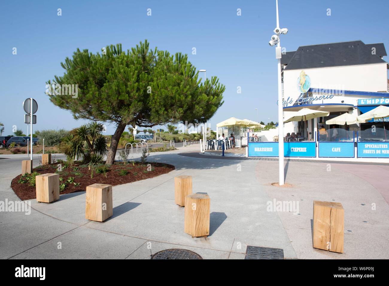 Calvados, Merville Franceville, avenue de la plage renovated in 2019 ...