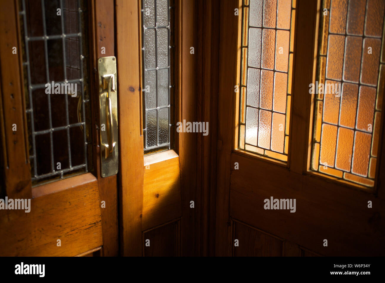Doors of Catholic church Stock Photo - Alamy