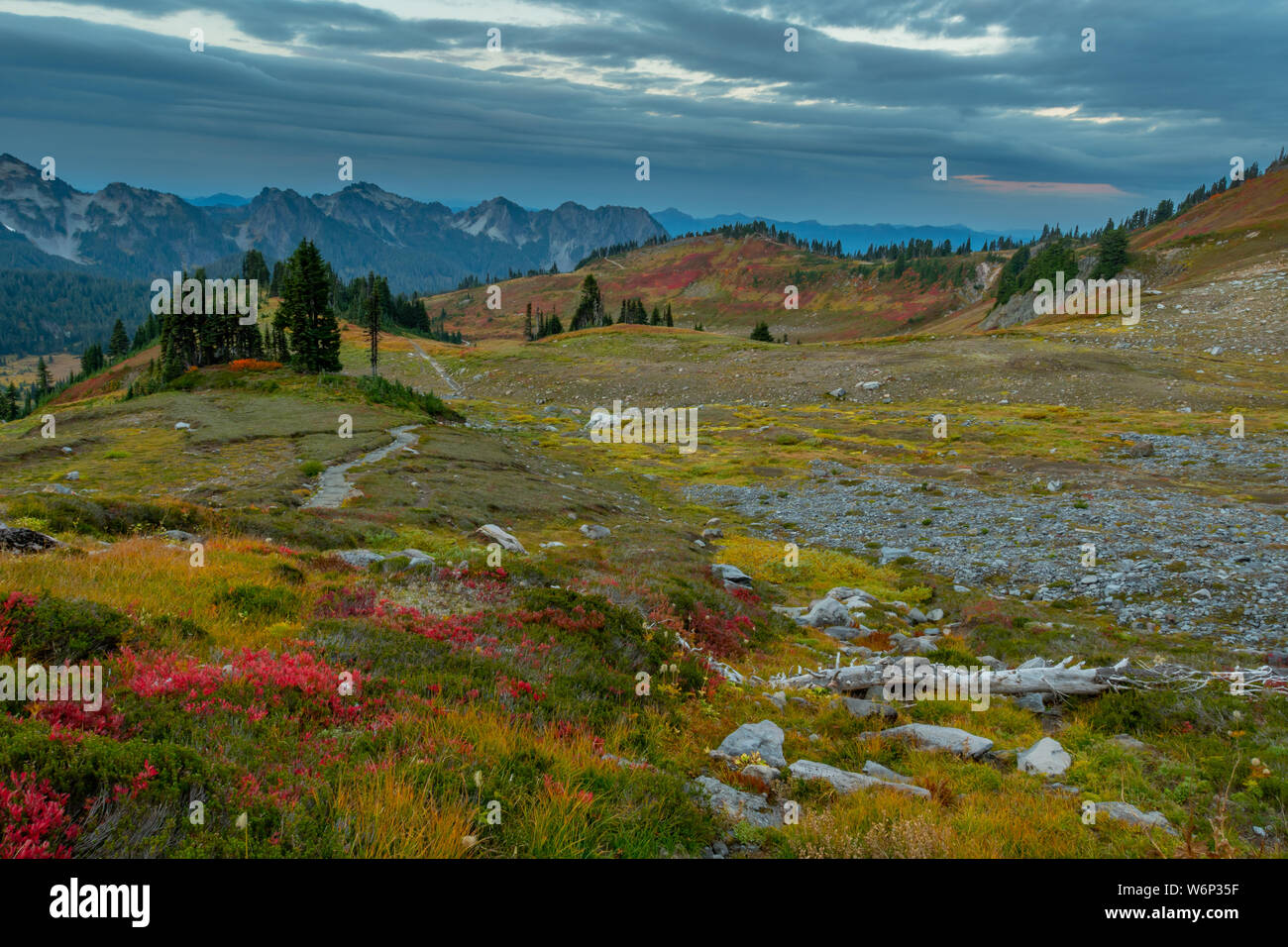 Fall Colors on Pinnacle Peak Stock Photo - Alamy