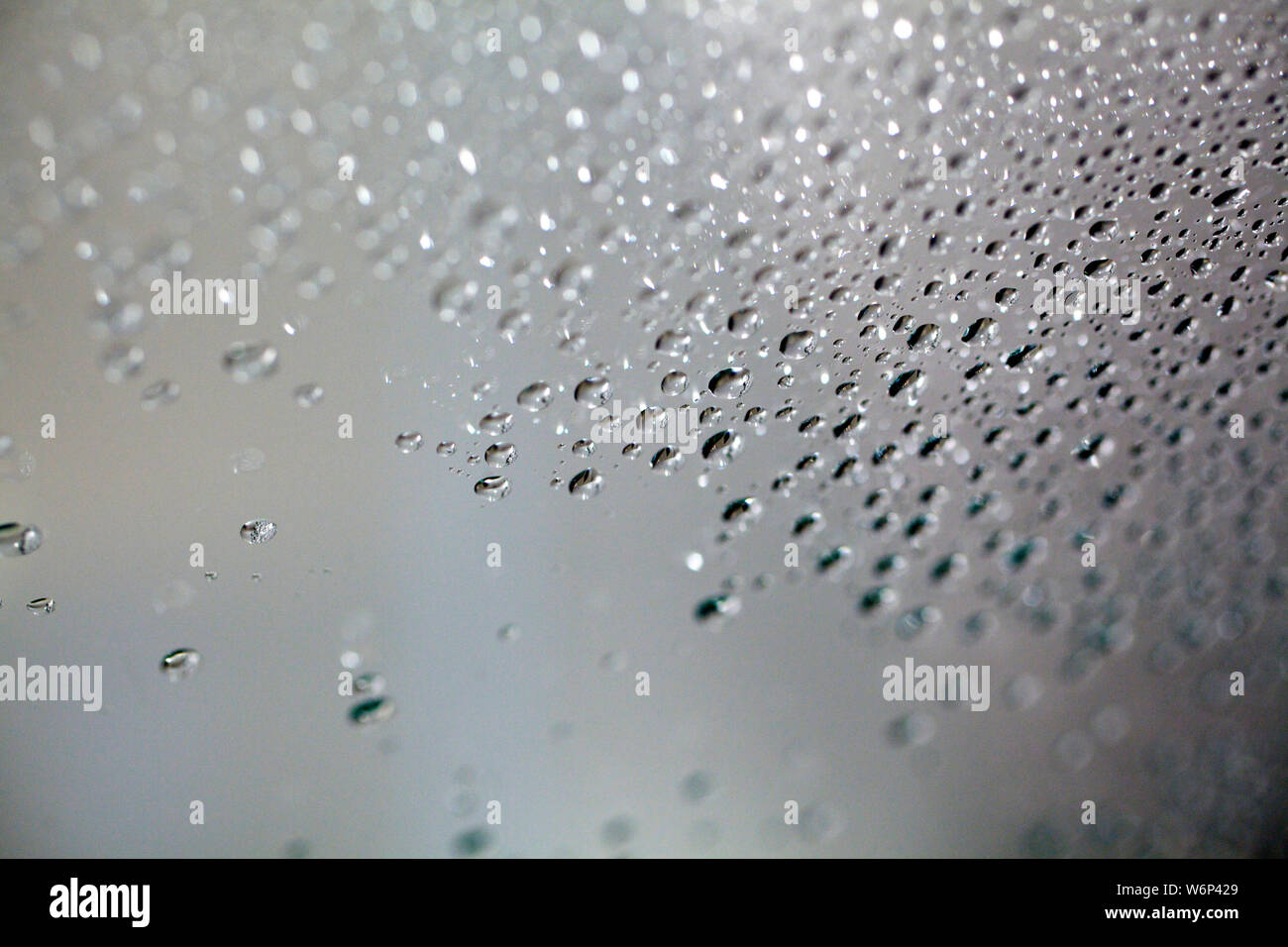 Abstract with glass and water droplets Stock Photo - Alamy