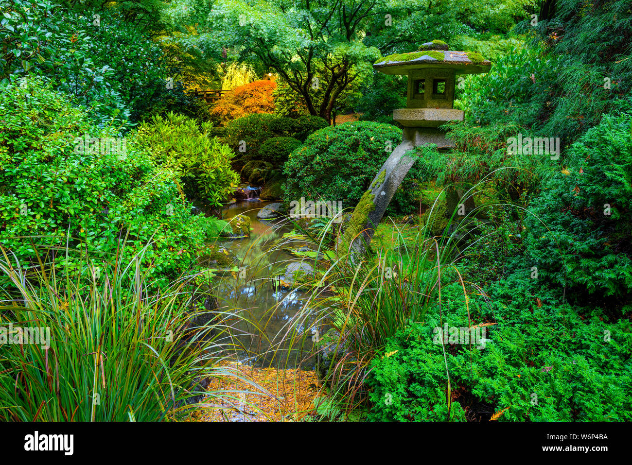 Japanese Garden, Portland, Oregon Stock Photo - Alamy