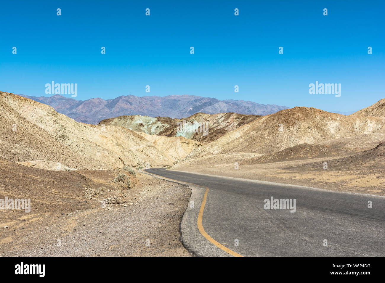 Artist Drive in Death Valley National Park, California Stock Photo - Alamy