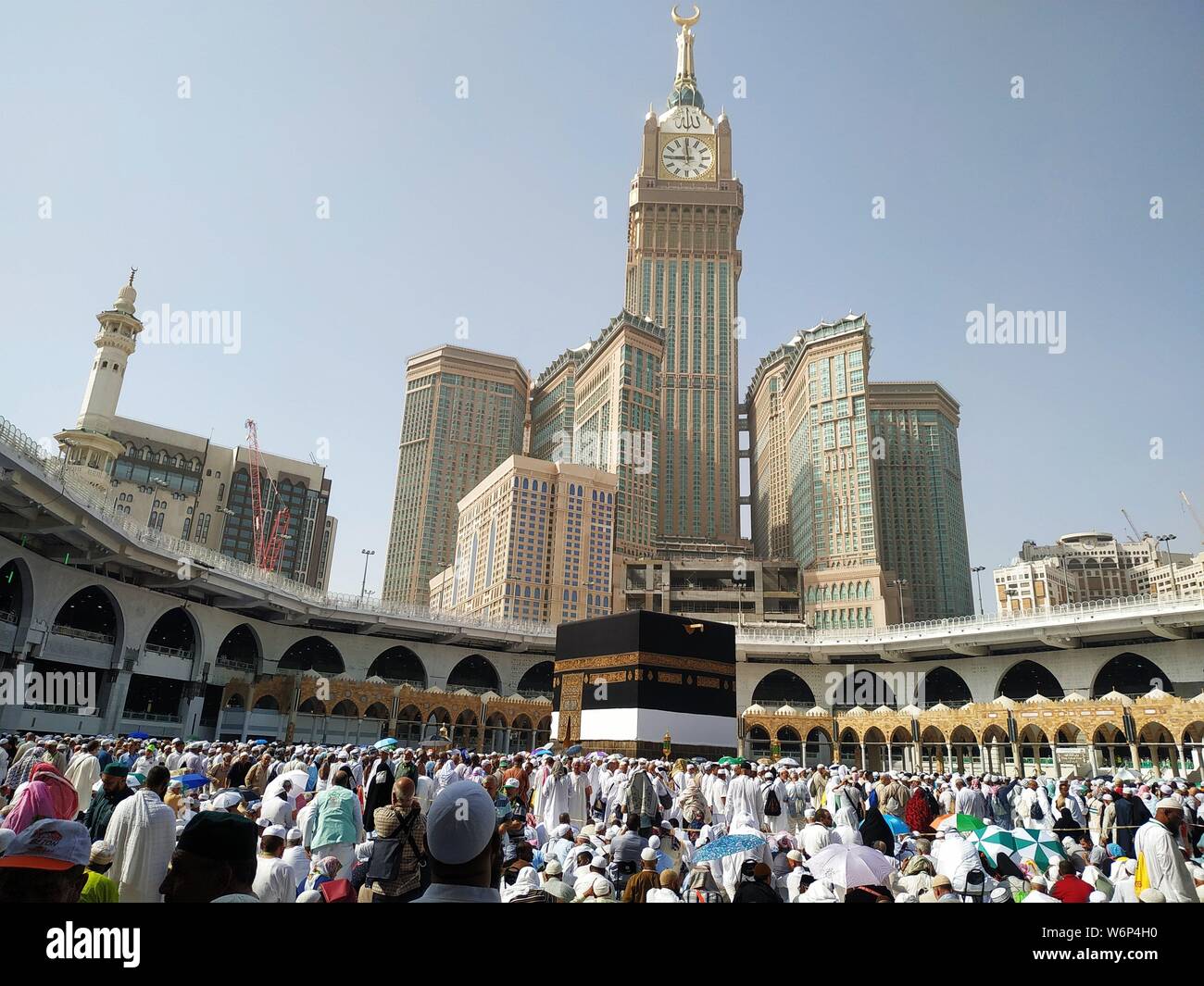 Mecca, Mecca, Saudi Arabia. 2nd Aug, 2019. Muslim Pilgrims gather ...