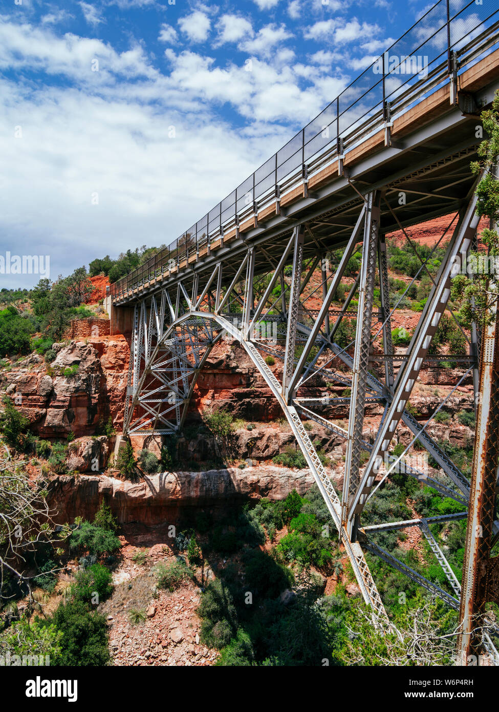 View of Midgley bridge in Sedona, Arizona in the United States Stock ...