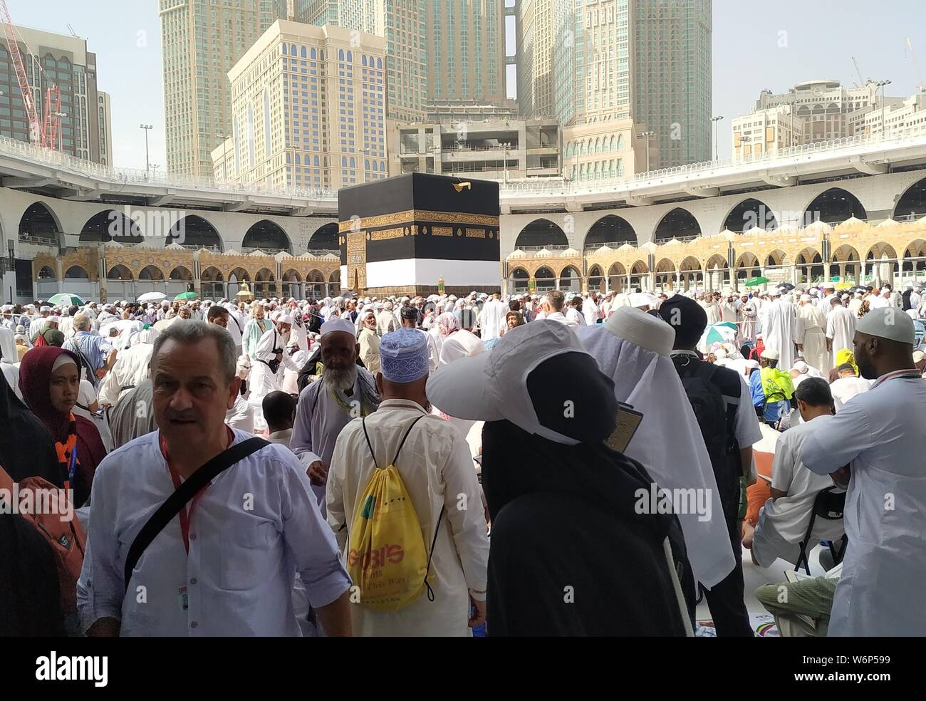 Mecca, Mecca, Saudi Arabia. 2nd Aug, 2019. Muslim Pilgrims gather ...
