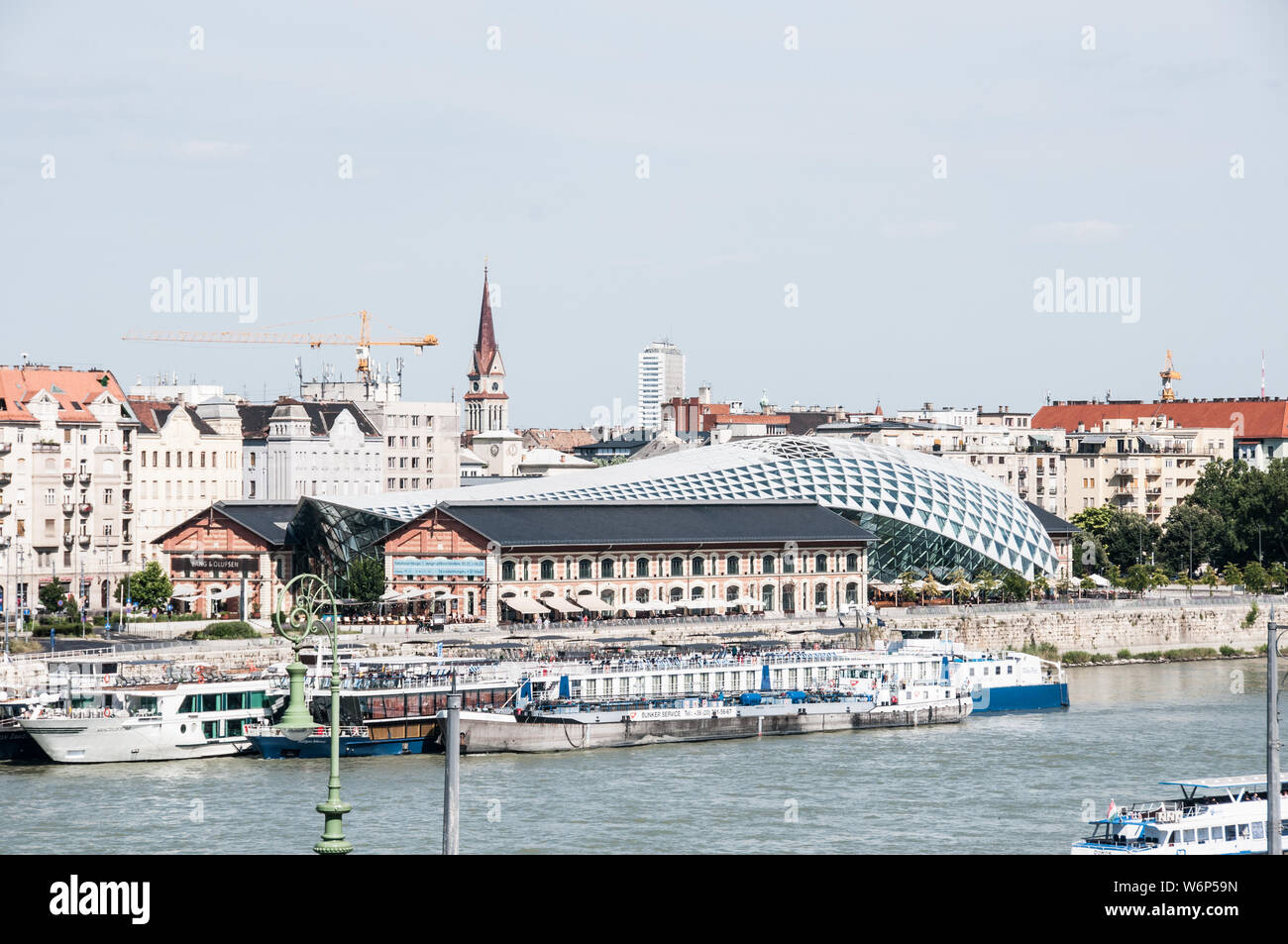Around Budapest - The Budapest Whale (Bálna)-CET Building Stock Photo ...