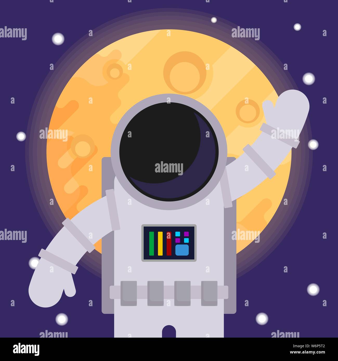 Man in the moon cartoon hi-res stock photography and images - Alamy