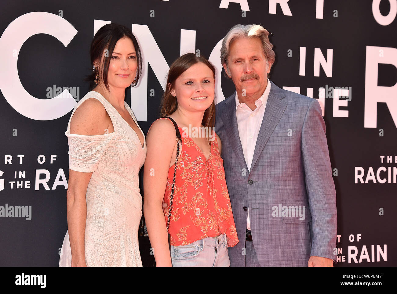 LOS ANGELES, CA - AUGUST 01: Gary Cole (R) and family attend the ...