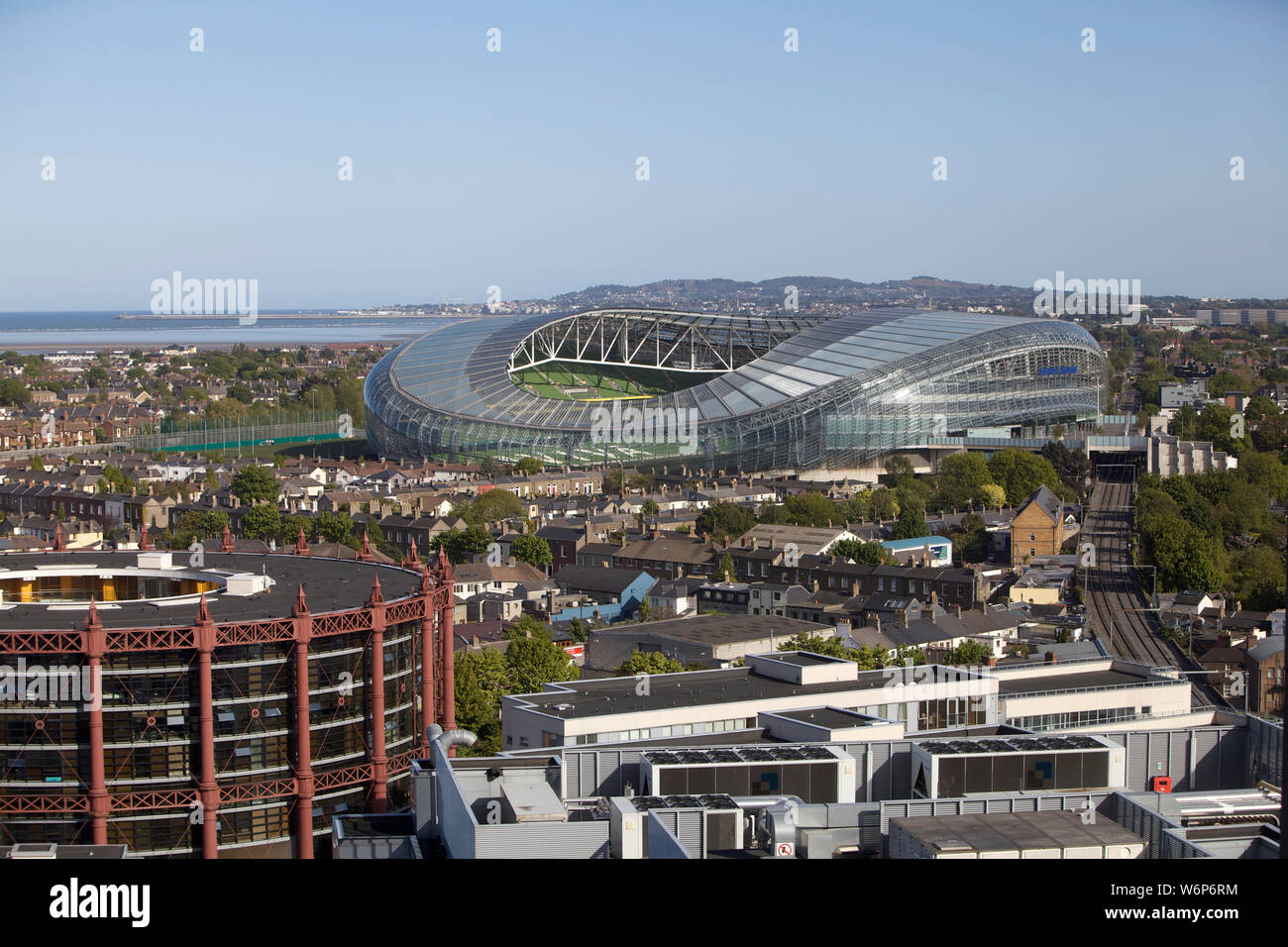 Dublin aviva stadium aerial hi-res stock photography and images - Alamy