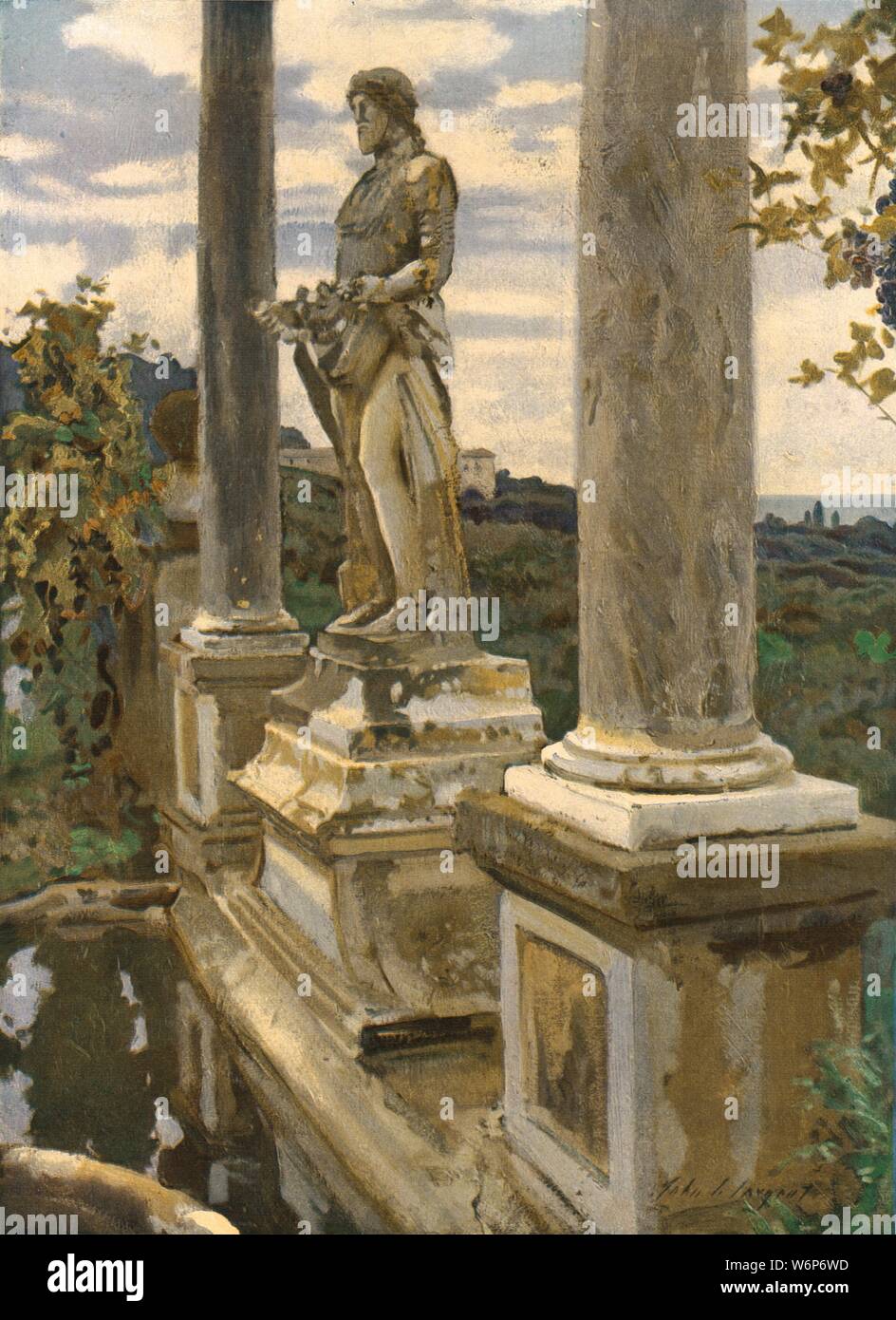 Ancient roman god painting hi-res stock photography and images - Alamy