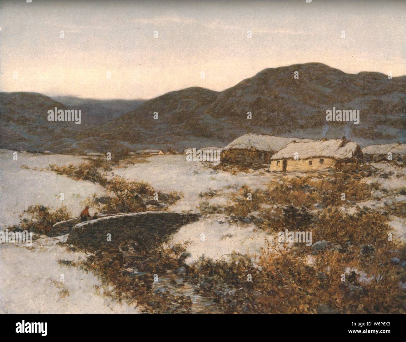 Scottish croft painting hi-res stock photography and images - Alamy