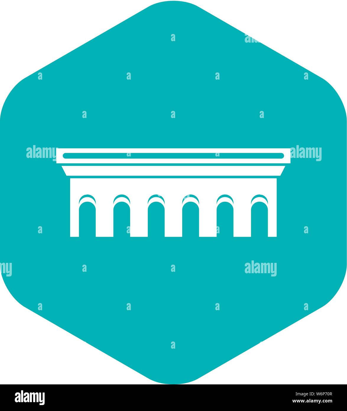 Bridge icon, simple style Stock Vector Image & Art - Alamy