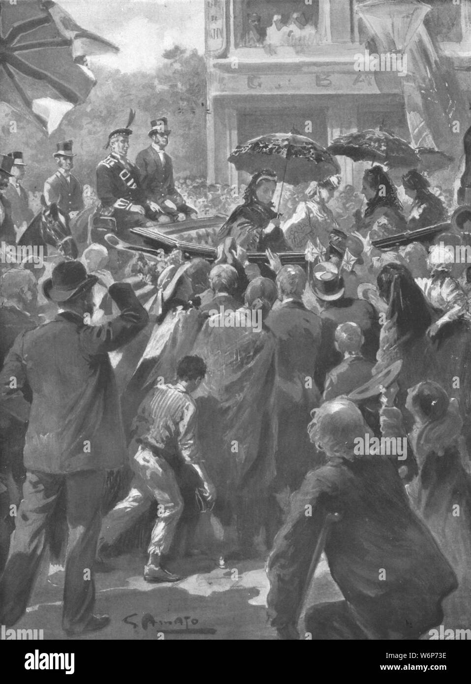 'Queen Victoria and the poor: Her Majesty's visit to the East End of ...