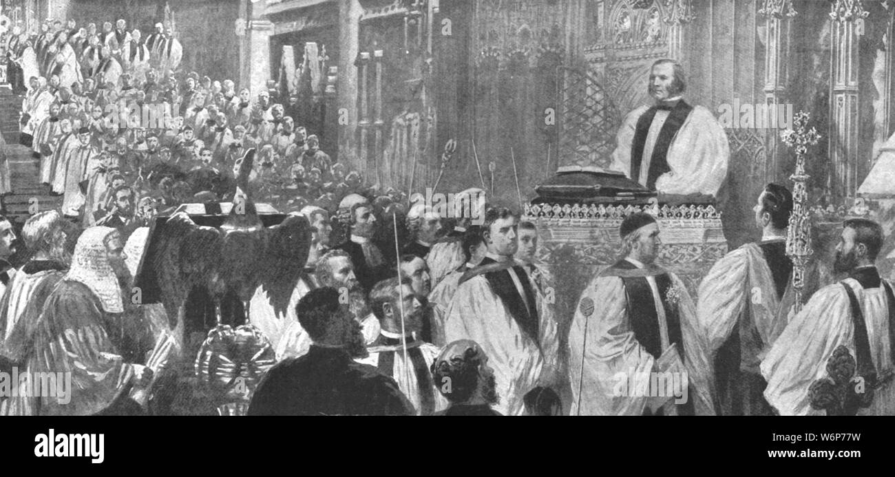 'Enthronement of Dr. Temple as Archbishop in Canterbury Cathedral ...