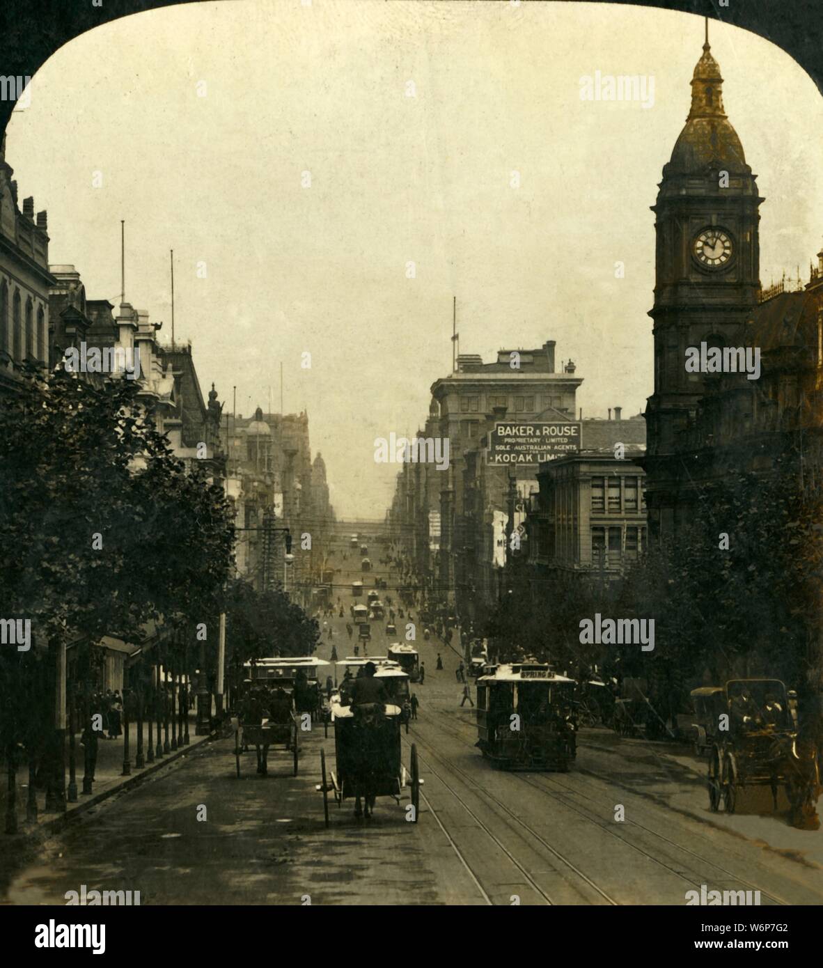 'Cities of the Sunny South, Melbourne, Victoria, Australia', 1909 ...
