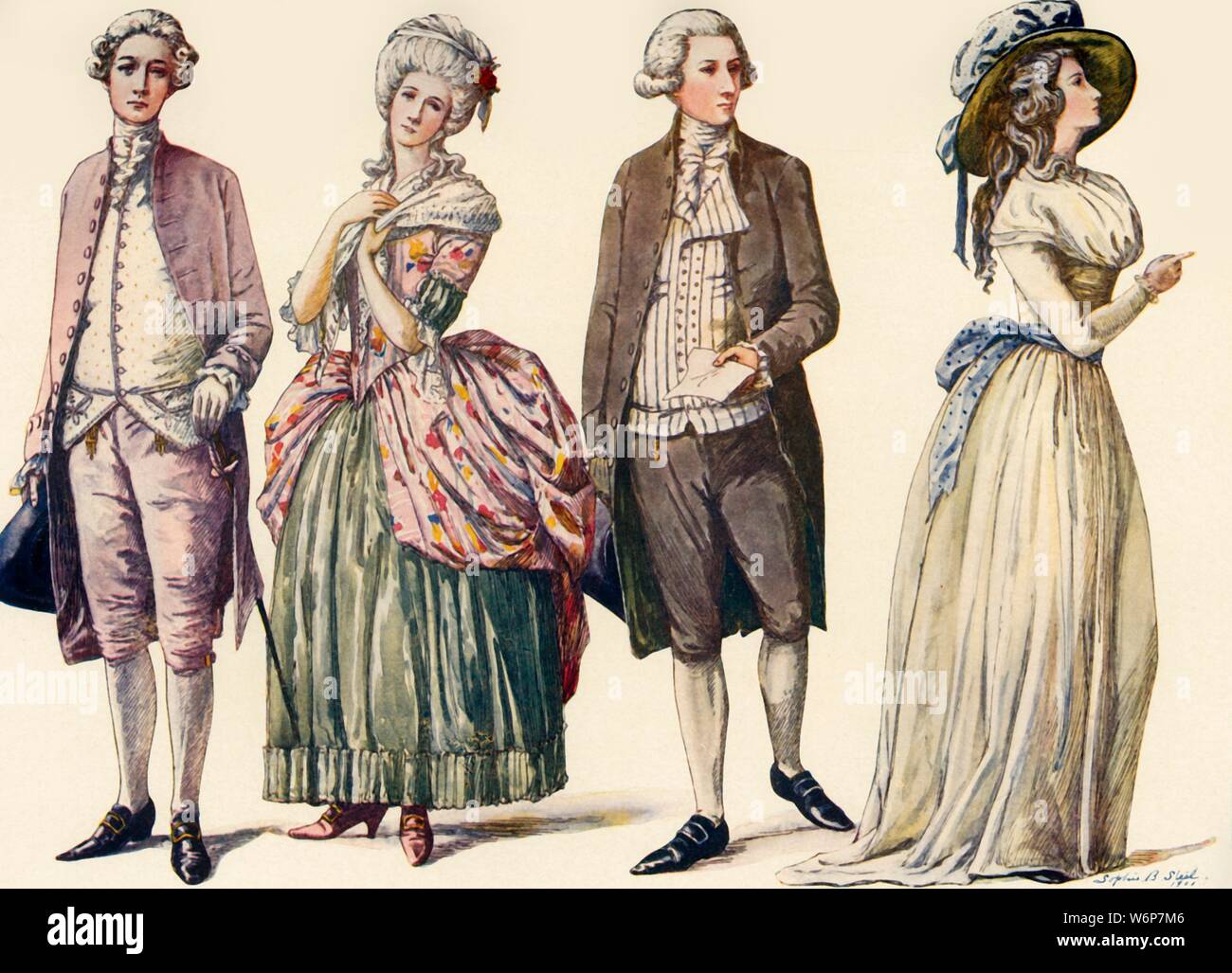 'Costumes during the Reign of George III and First Years of the ...