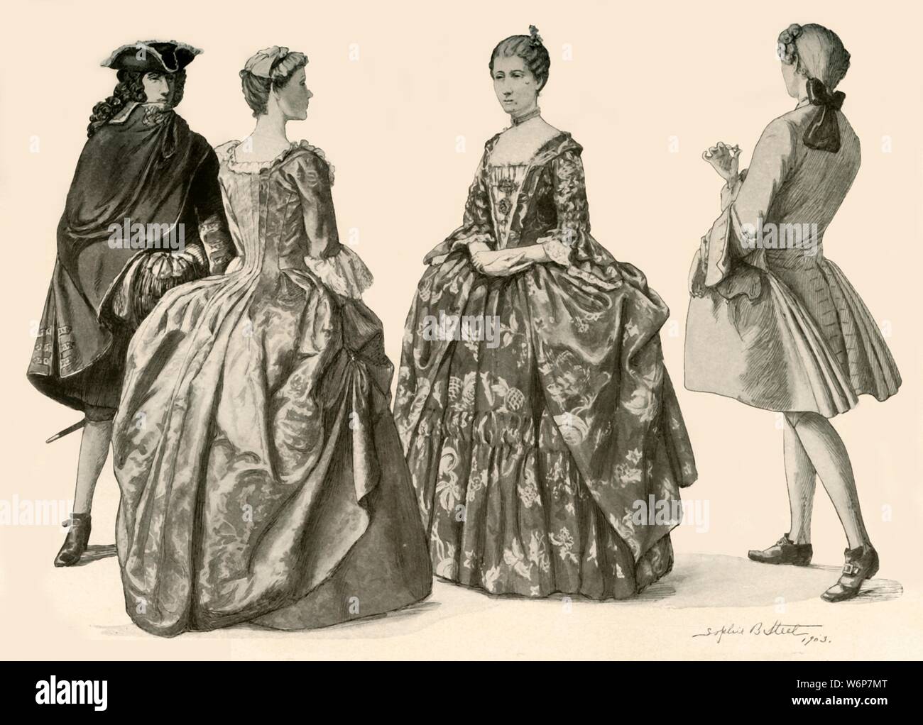 White coat floral print dress hi-res stock photography and images - Alamy