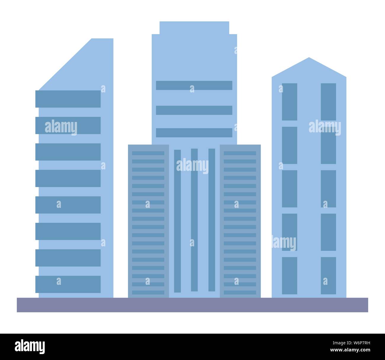 City buildings urban symbol isolated Stock Vector Image & Art - Alamy