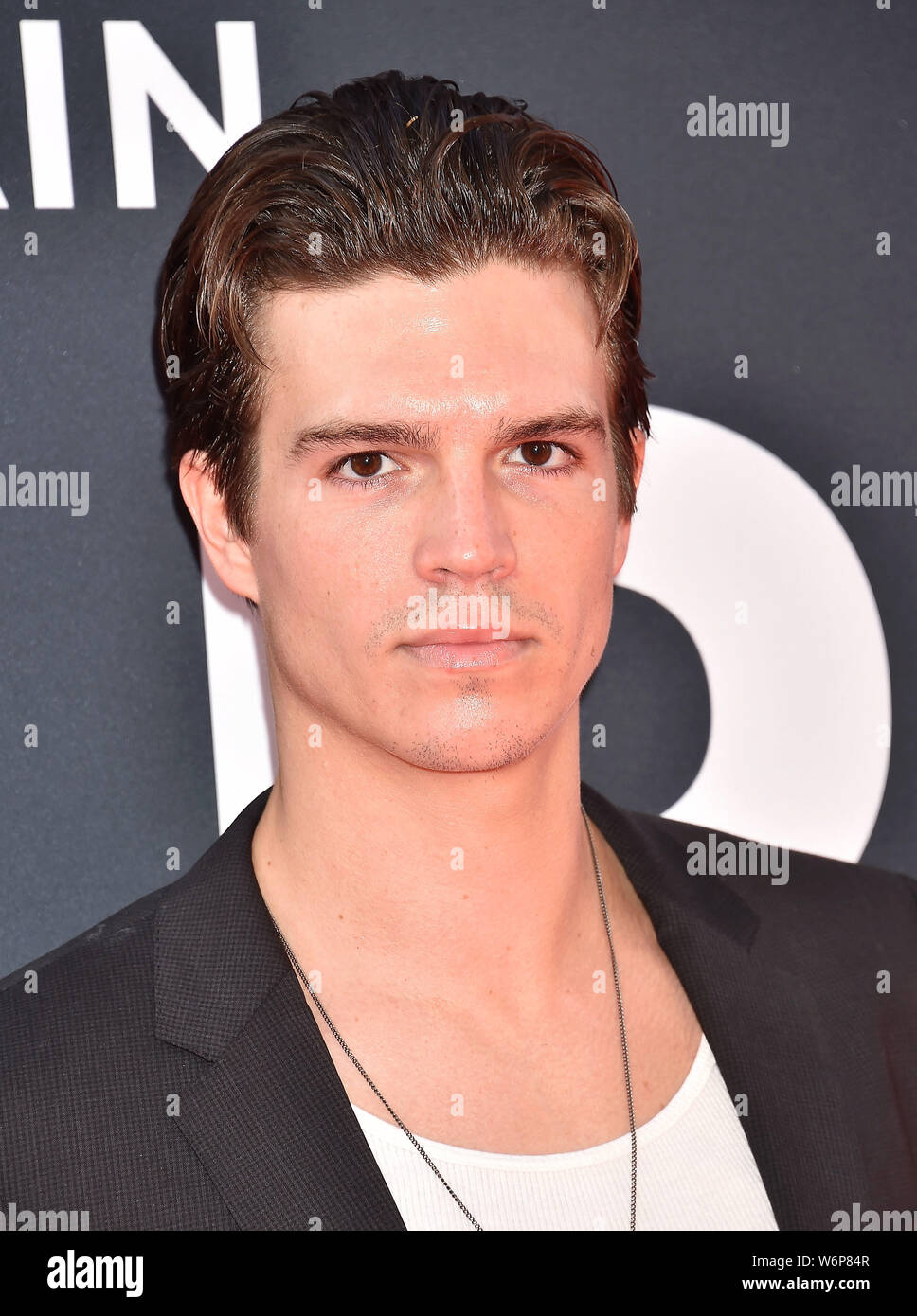 LOS ANGELES, CA - AUGUST 01: Braeden Wright attends the Premiere Of ...