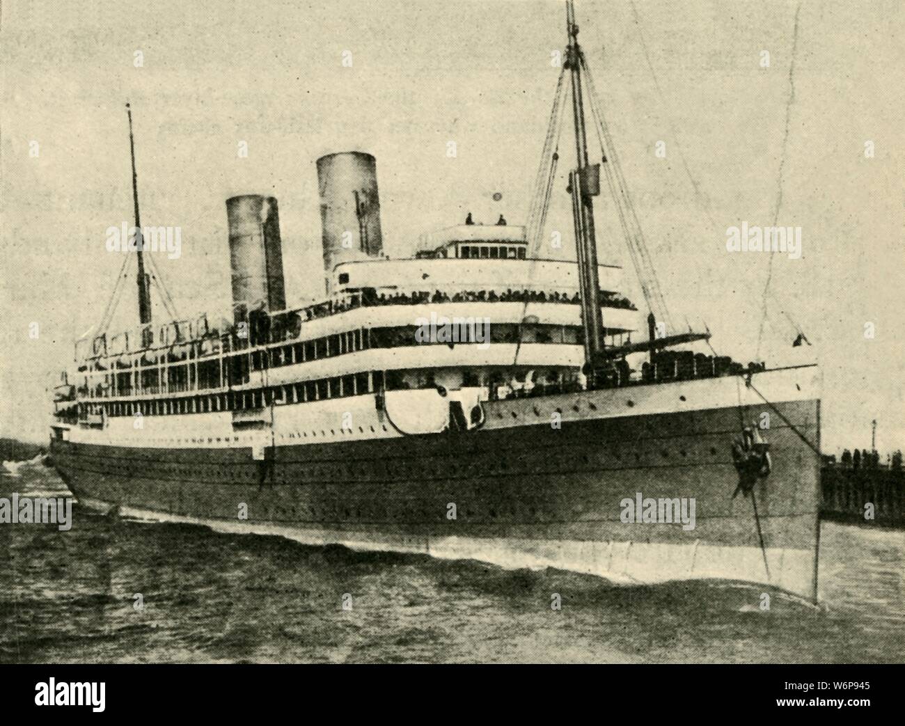 The HMT 'Royal Edward', c1915, (c1920). 'The British Transport 'Royal ...