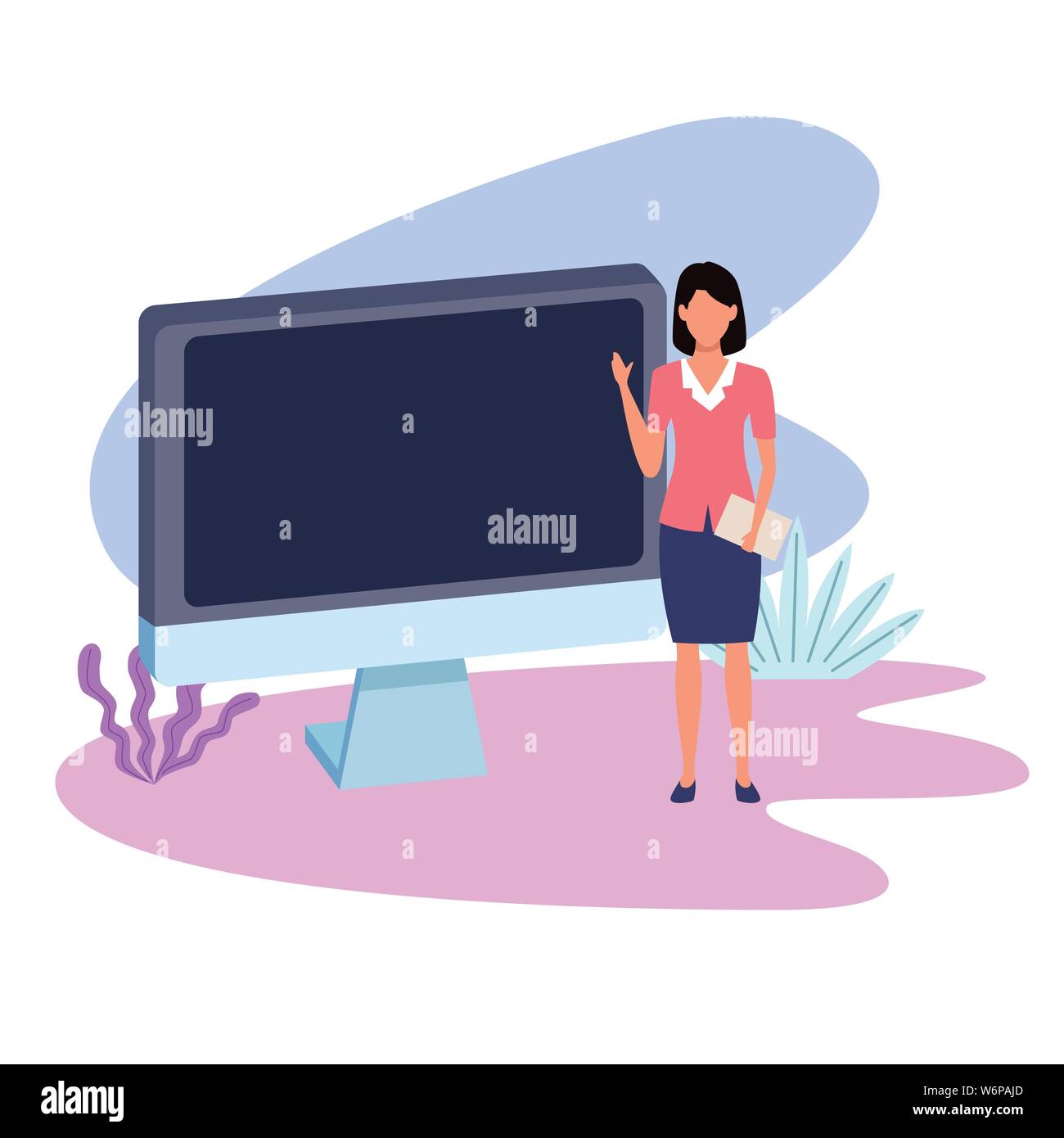 business professional executive work cartoon Stock Vector Image & Art ...