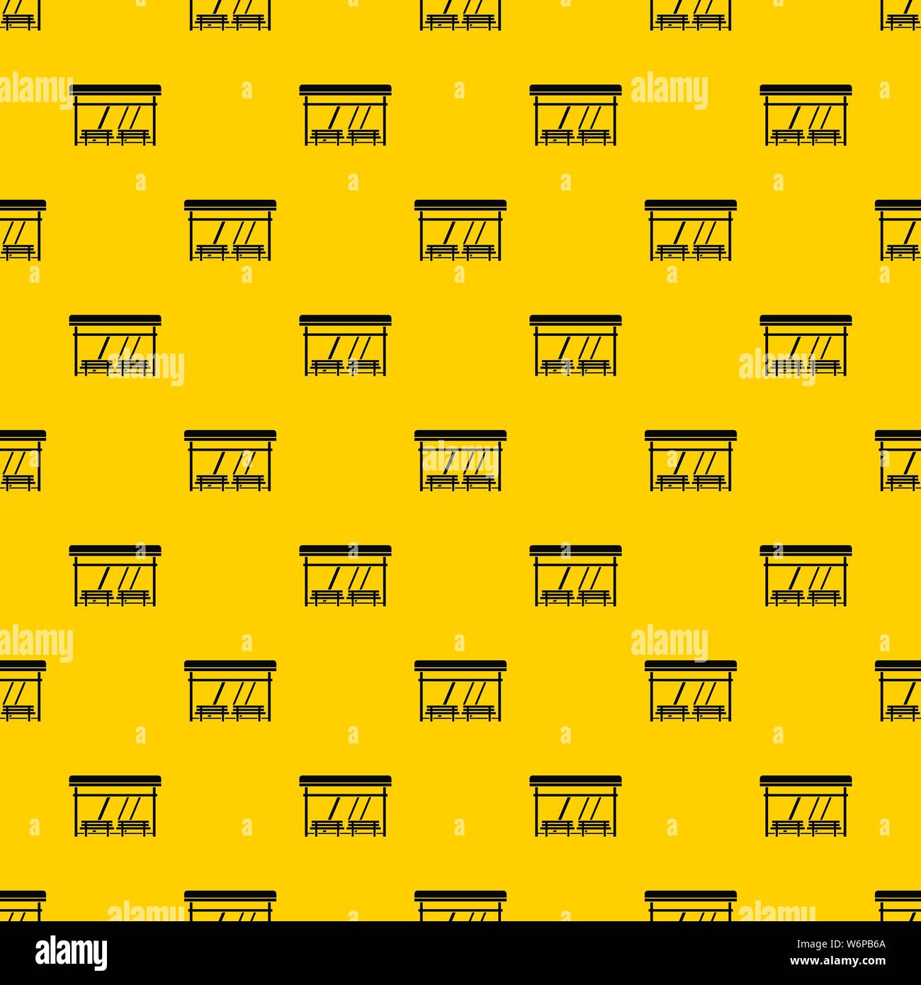 Bus stop pattern vector Stock Vector Image & Art - Alamy