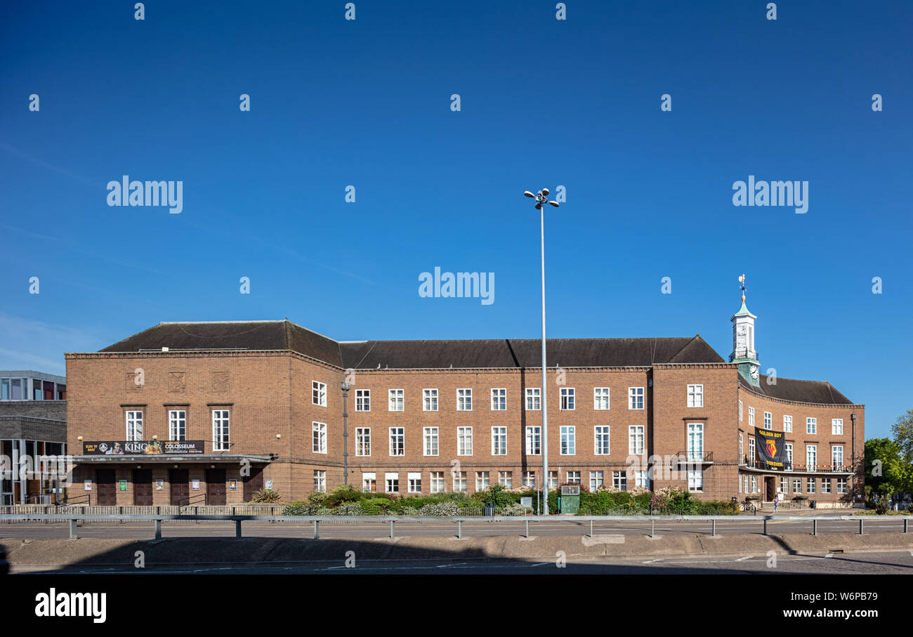 Watford Town Hall in Hertfordshire, UK Stock Photo - Alamy