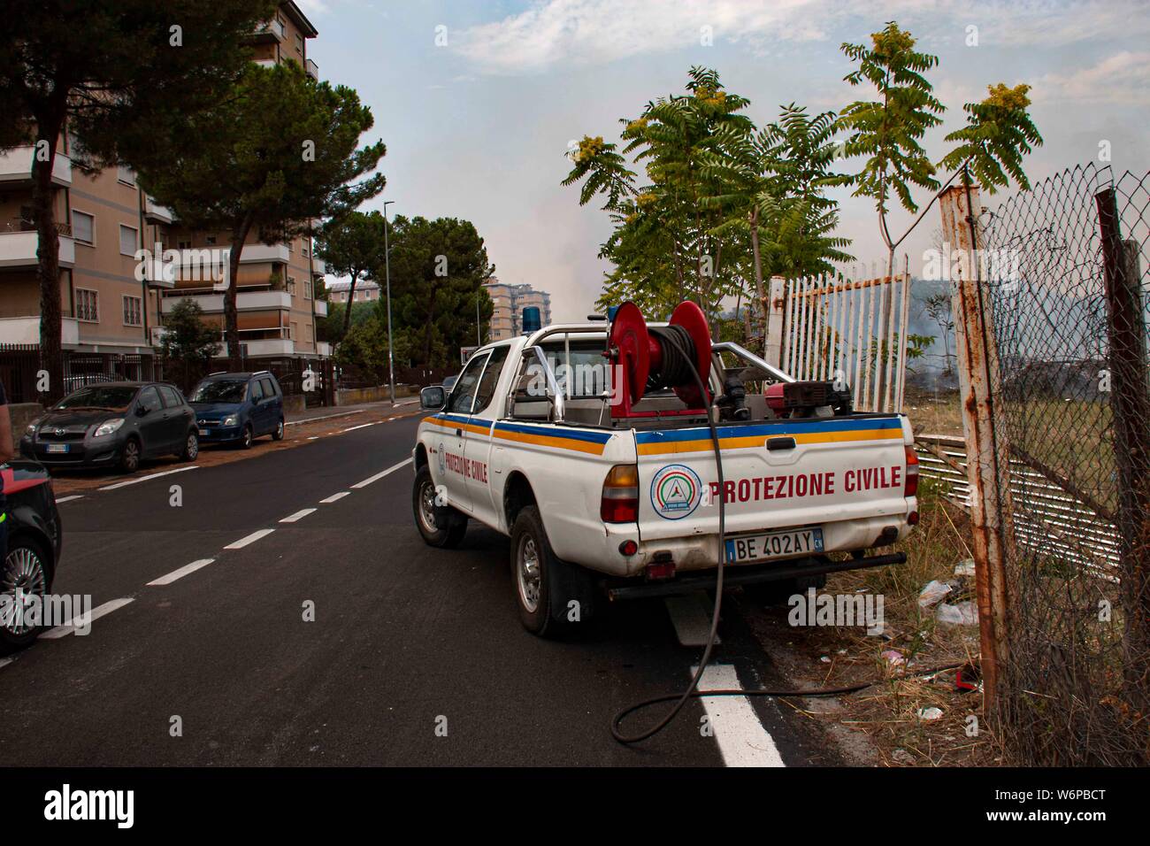 Incendi agosto roma hi-res stock photography and images - Alamy