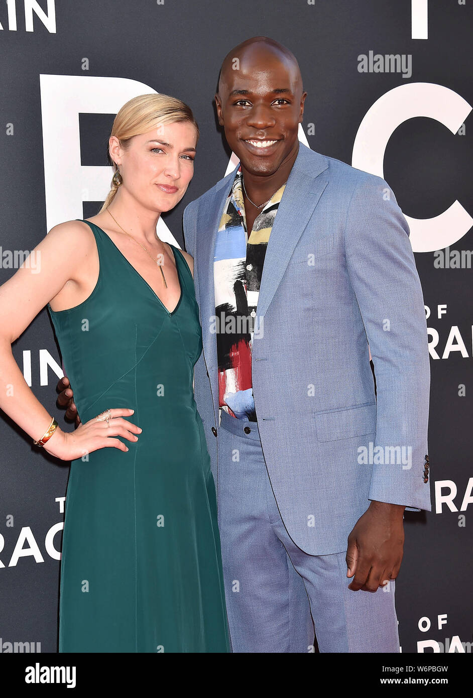 LOS ANGELES, CA - AUGUST 01: McKinley Belcher III (R) and guest attend ...