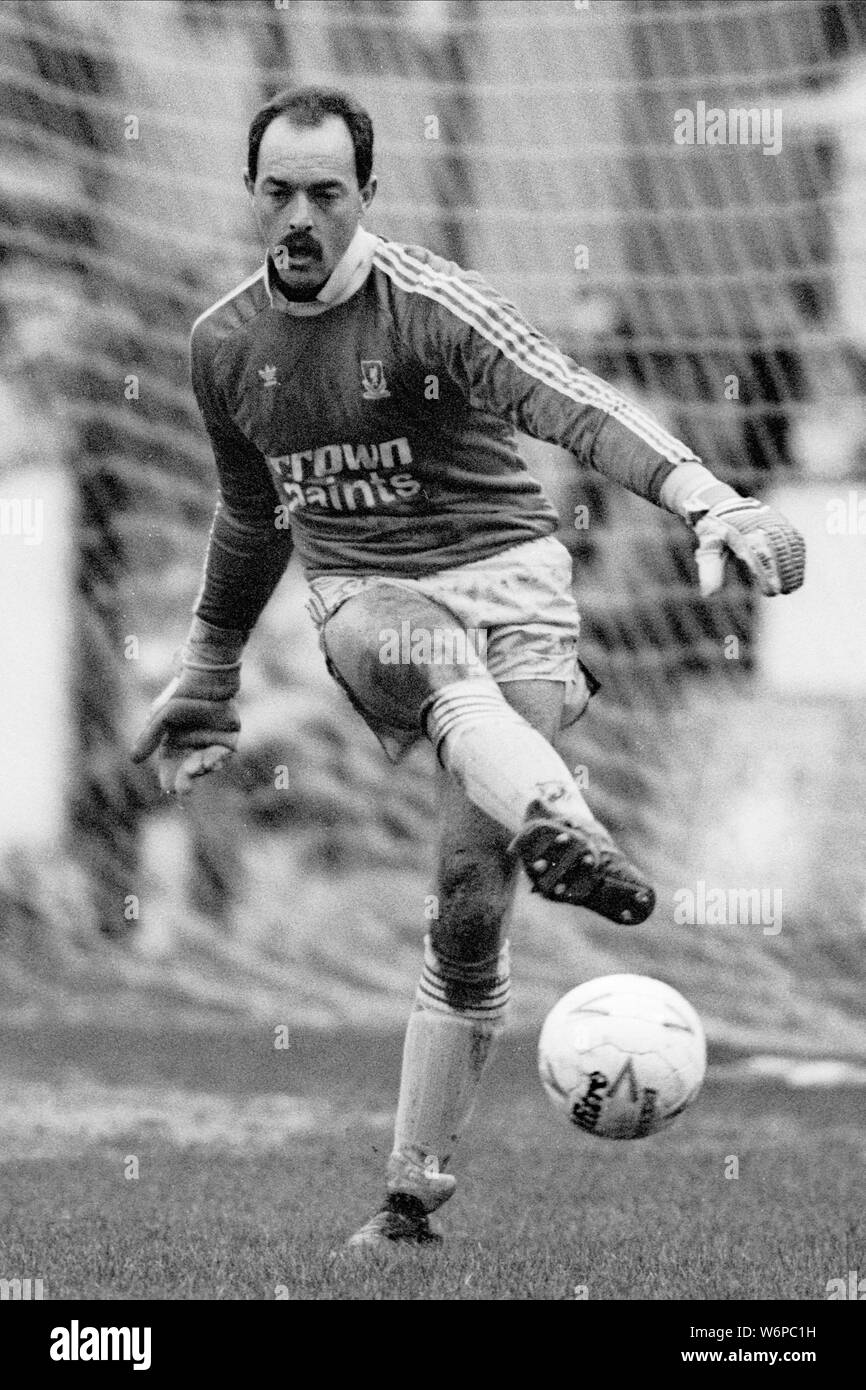BRUCE GROBBELAAR, LIVERPOOL FC, 1988 Stock Photo - Alamy